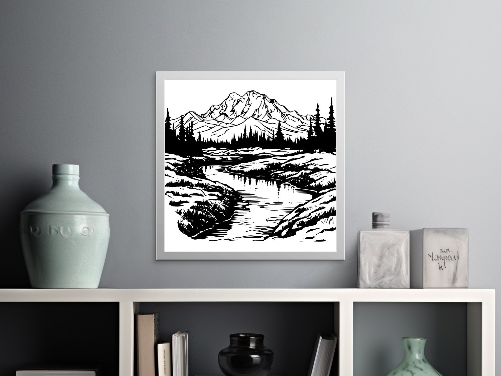 DENALI NATIONAL PARK Svg, Alaska Mount Mckinley Svg Files for Cricut ...