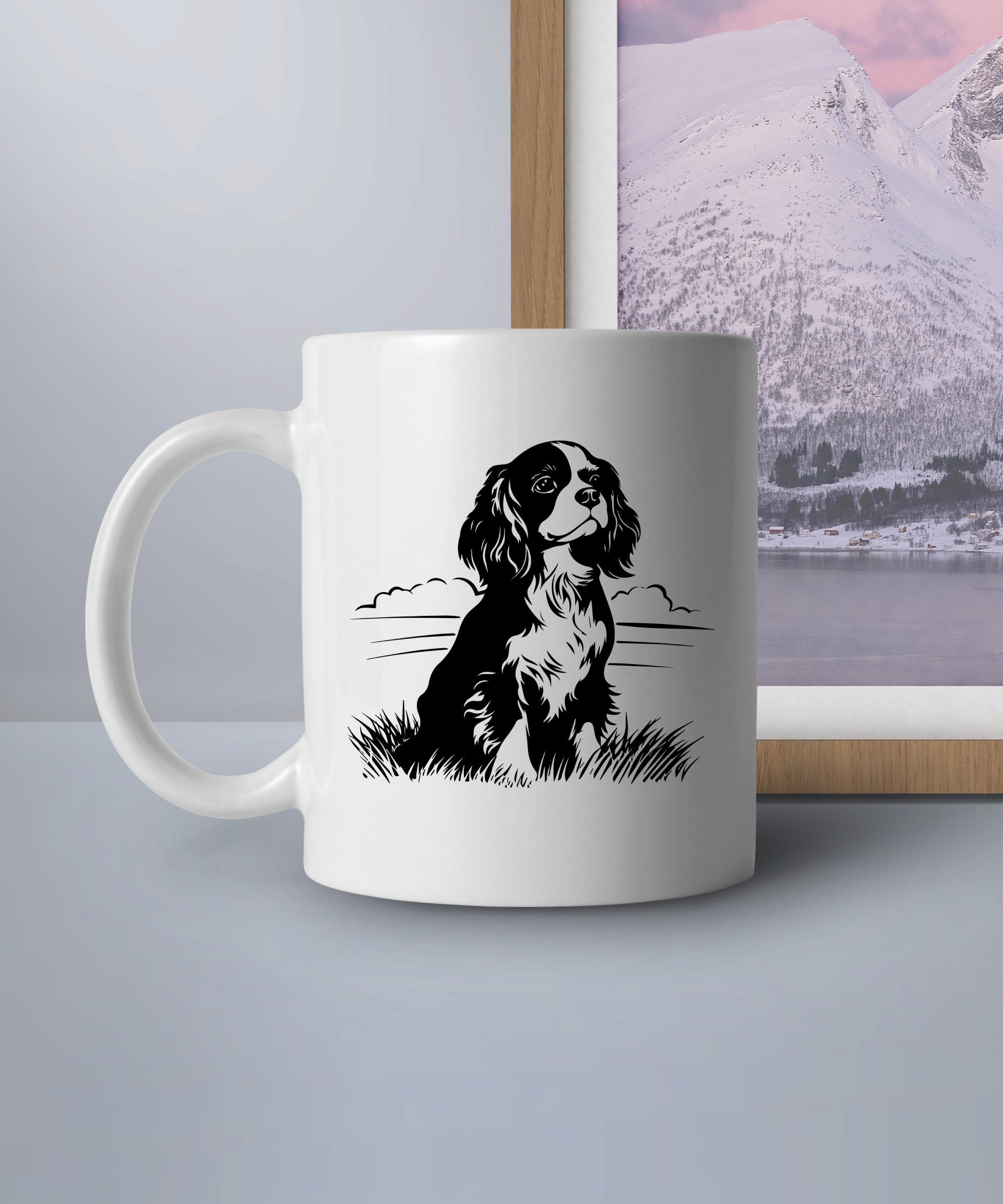 CAVALIER KING CHARLES Spaniel Svg, Cavalier King Charles Spaniel Svg ...