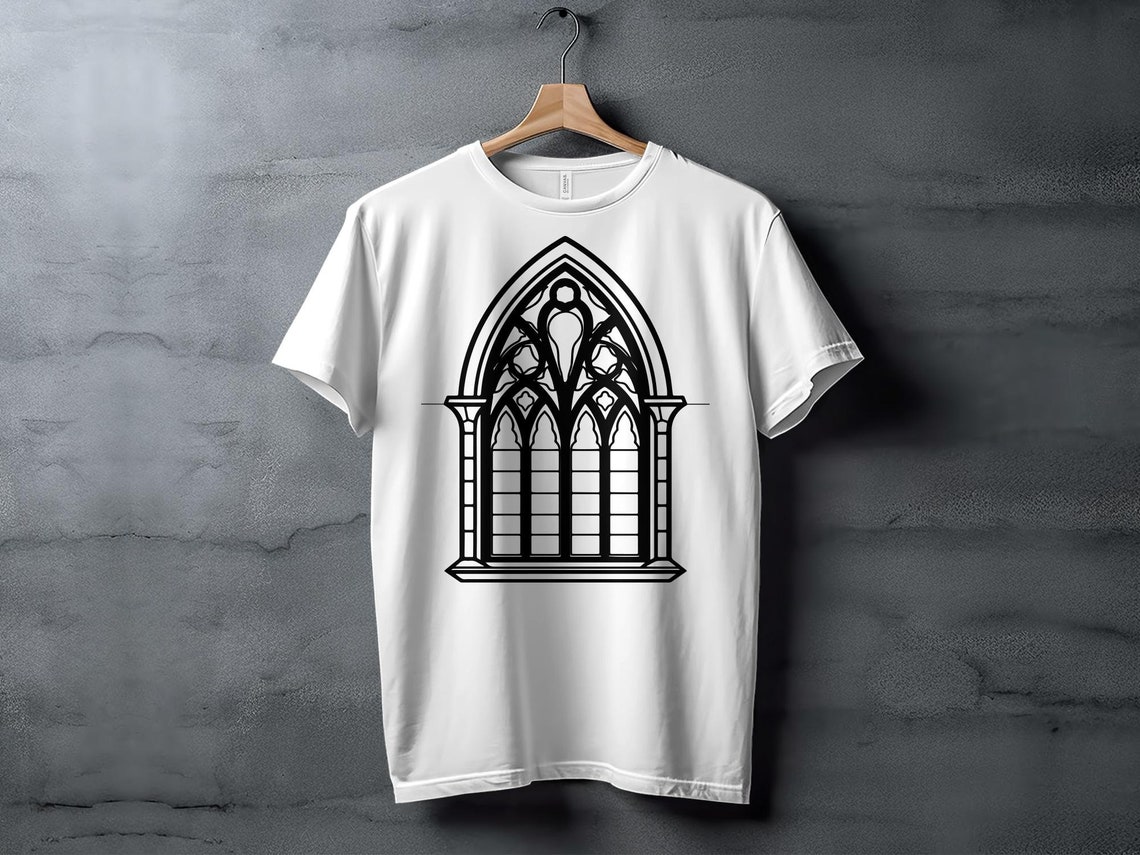 GOTHIC OGEE ARCH Svg, Medieval Ogee Arch Svg Files for Cricut, Gothic ...