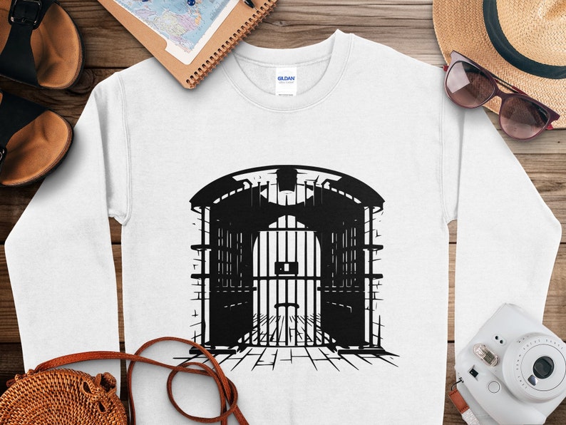 PRISON JAIL CELL Svg, Dungeon Cell Svg Files for Cricut, Penitentiary ...
