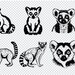 LEMUR SVG, LEMUR Svg Files for Cricut, Lemur Clipart, Lemur Laser Cut ...