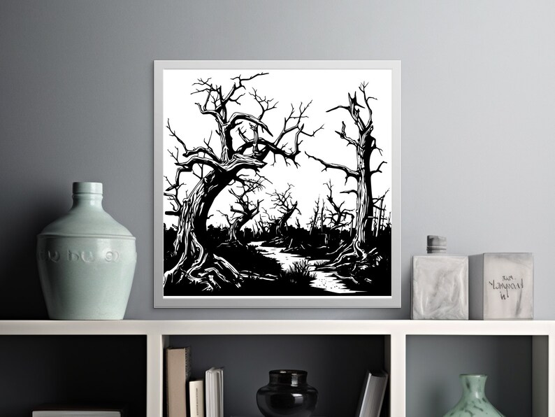DEAD ROTTEN TREES Svg, Wildfire Rotten Trees Svg Files for Cricut ...