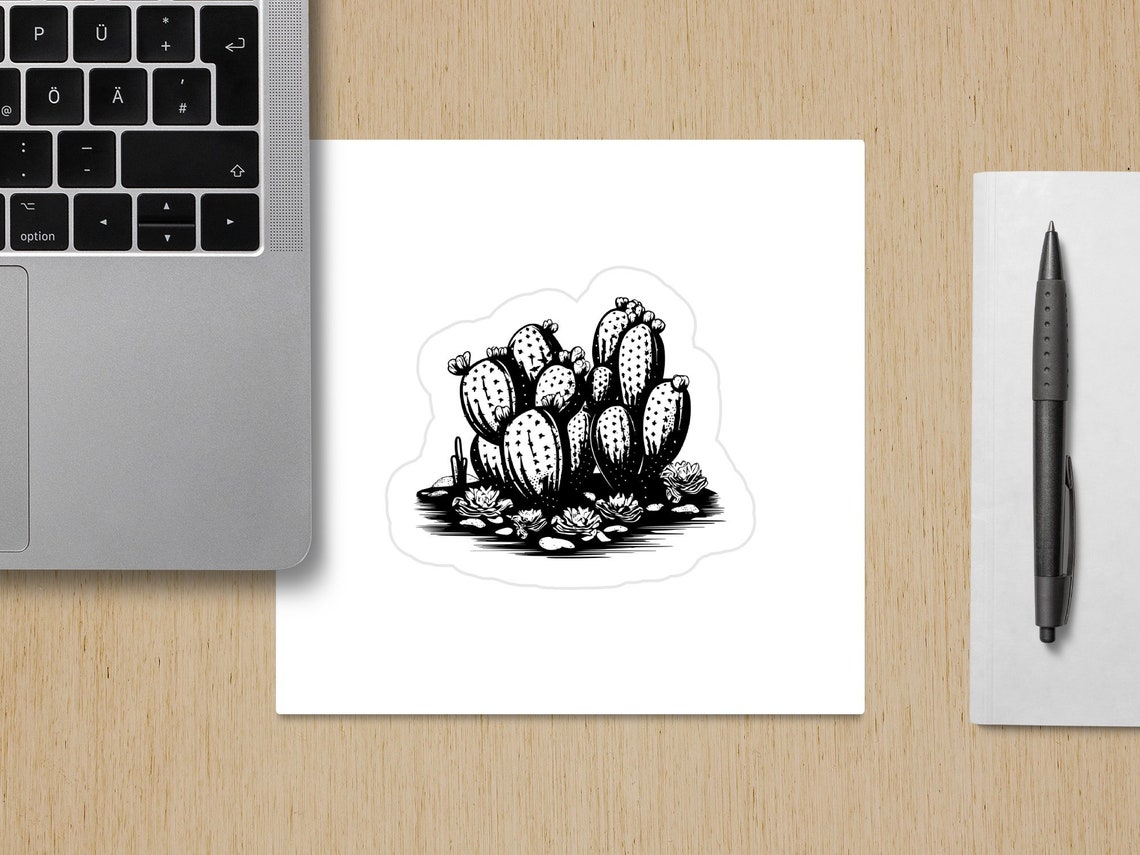 SAGUARO PRICKLY Pear CACTUS Svg, Barrel Cactus Svg Files for Cricut ...
