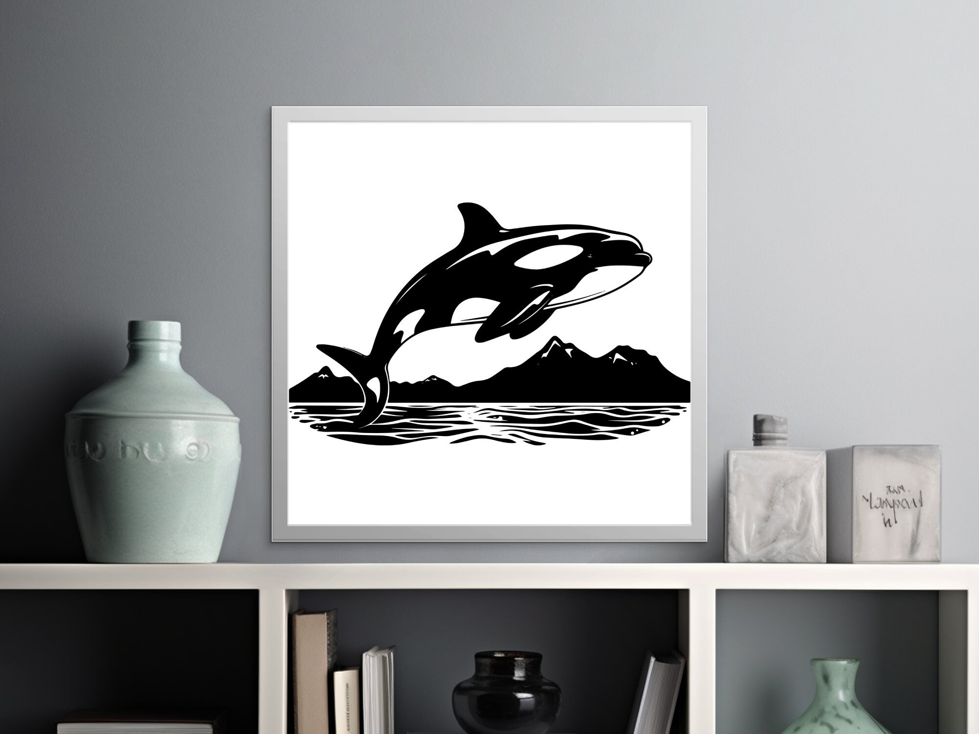 ORCA KILLER WHALE Svg, Orca Apex Predator Svg Files for Cricut, Orca ...