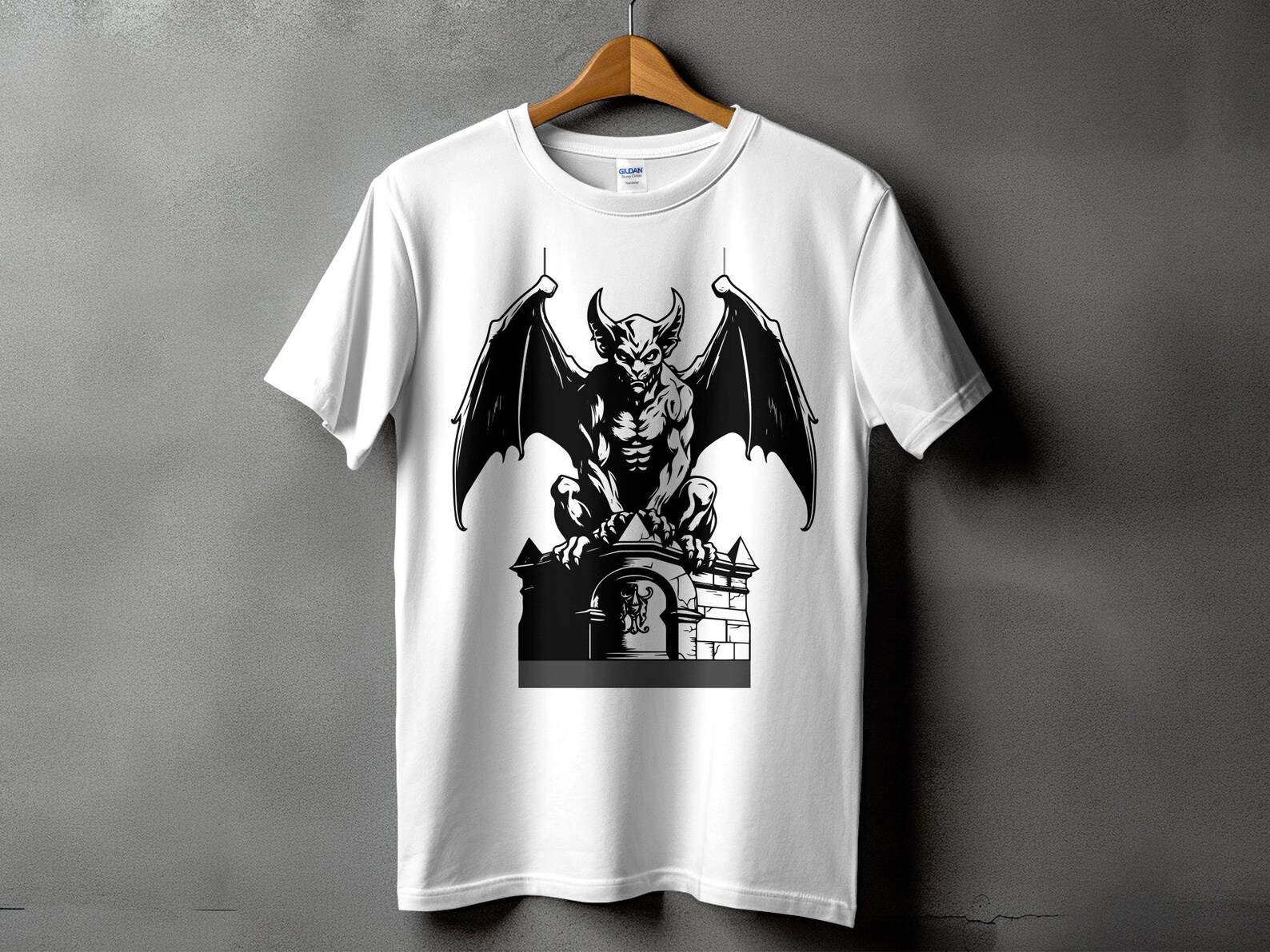 GOTHIC GARGOYLE STATUE Svg, Gothic Sculpted Gargoyle Svg Files for ...