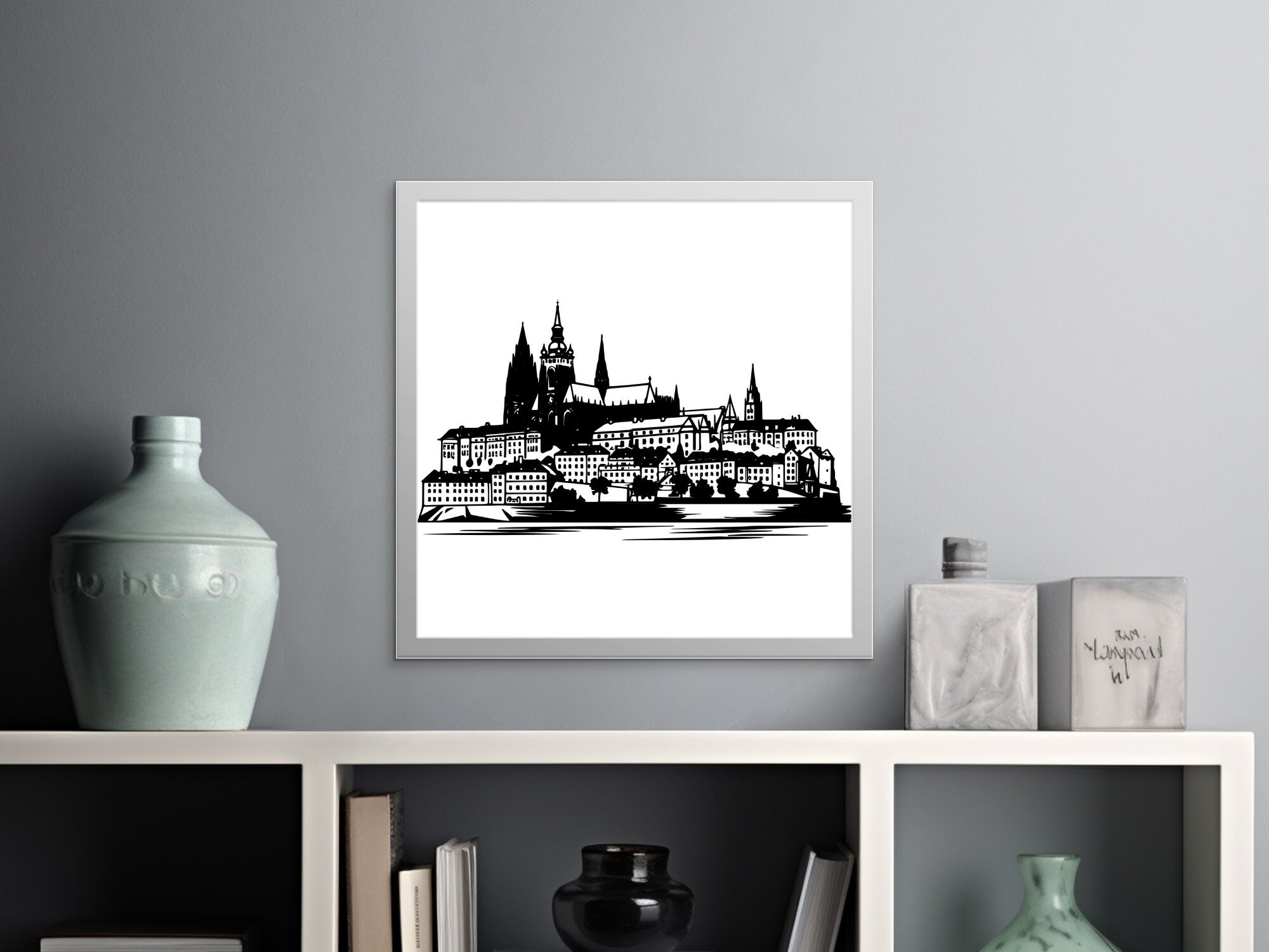 PRAGUE CASTLE SVG, Prague Castle Svg Files for Cricut, Prazsky Royal ...