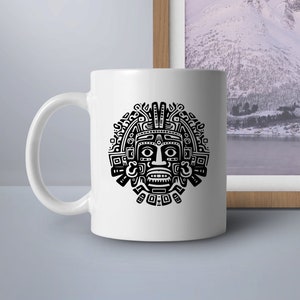 AZTEC TRIBAL ARTWORK Svg, Aztec Mural Artwork Svg Files for Cricut ...