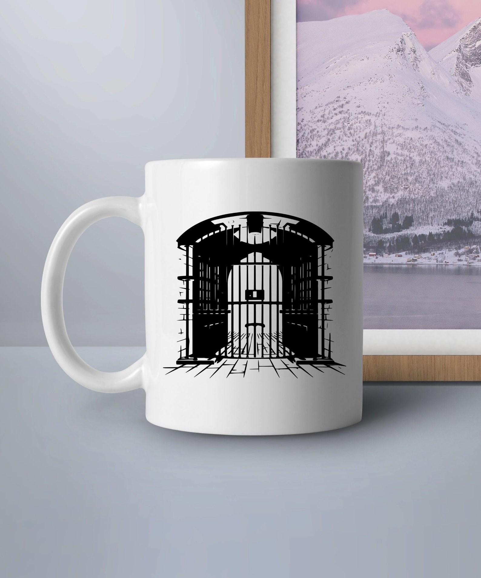 PRISON JAIL CELL Svg, Dungeon Cell Svg Files for Cricut, Penitentiary ...