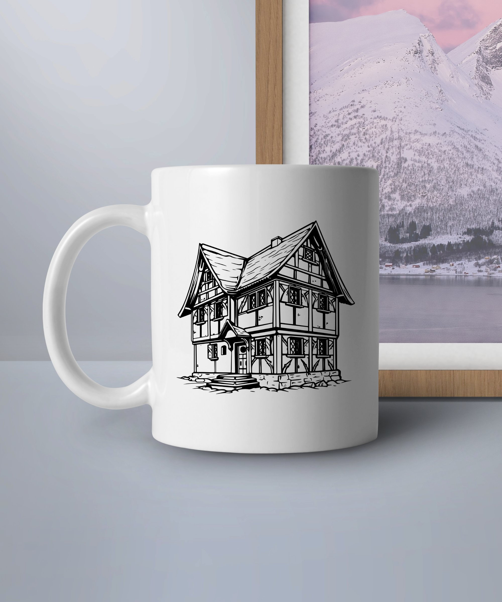 ANCIENT MEDIEVAL HOUSE Svg, Middle Age House Svg Files for Cricut ...