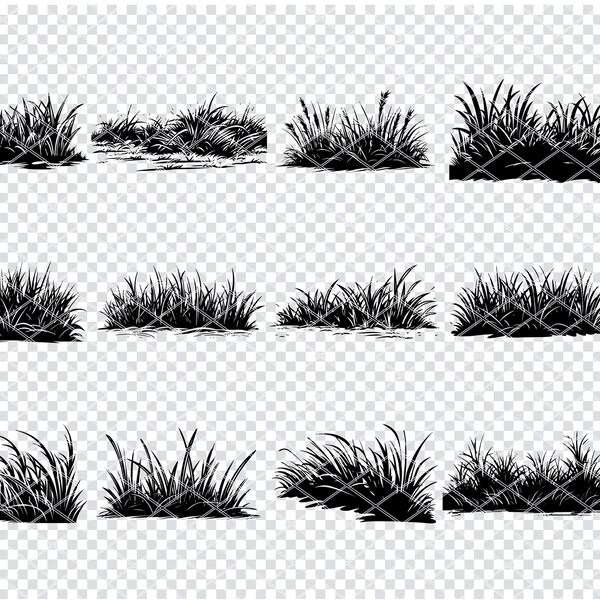 Grass Svg - Etsy