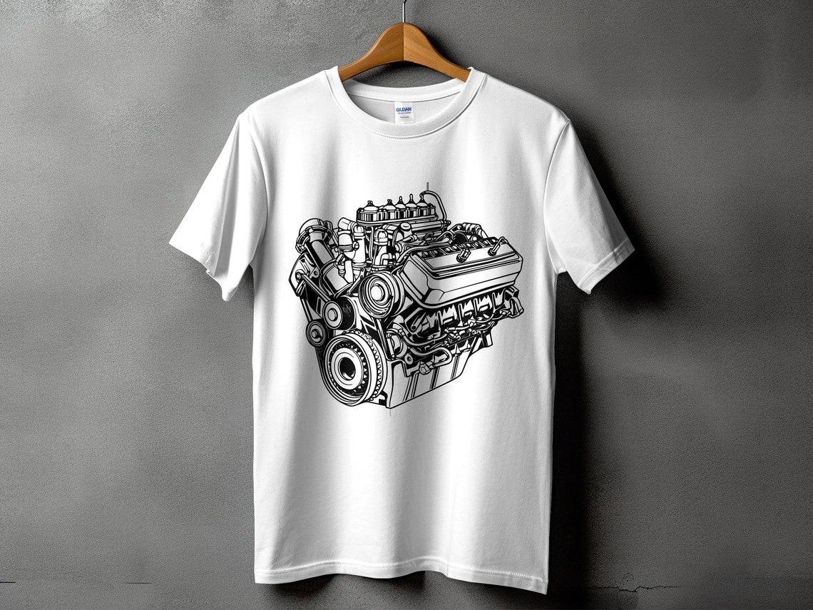 CAR ENGINE MOTOR Svg, Car Engine Pistons Svg Files for Cricut ...