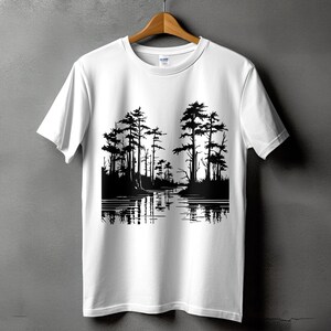 BALD CYPRESS TREE Svg, Swamp Cypress Tree Svg Files for Cricut, Wetland ...