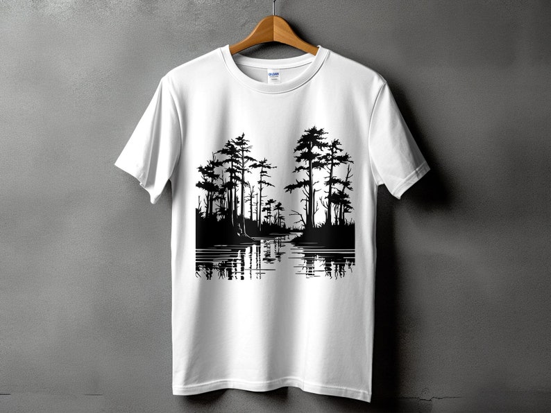 BALD CYPRESS TREE Svg, Swamp Cypress Tree Svg Files for Cricut, Wetland ...