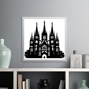 CHURCH CATHEDRAL SVG, Cathedral Svg Files for Cricut Worship Place ...
