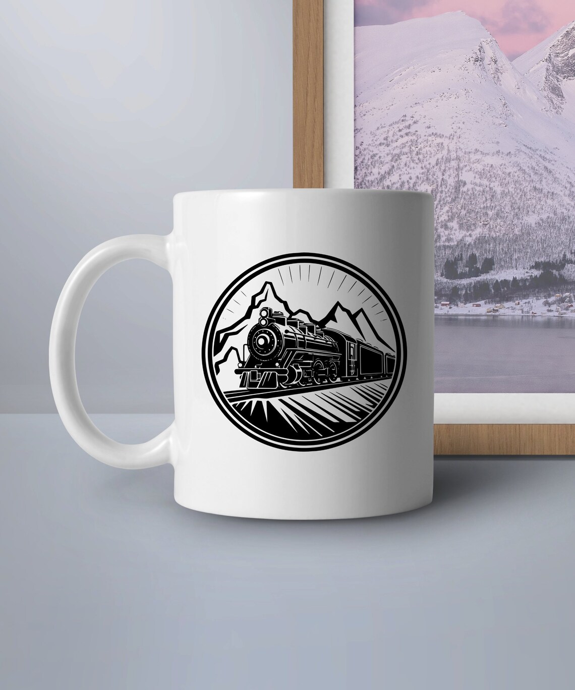 STEAM TRAIN SVG, Train Clipart, Train Svg Cut File for Cricut, Steam ...