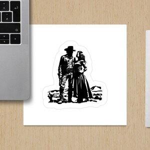 WILD WEST COUPLE Svg, Cowboy and Cowgirl Couple Svg Files for Cricut ...
