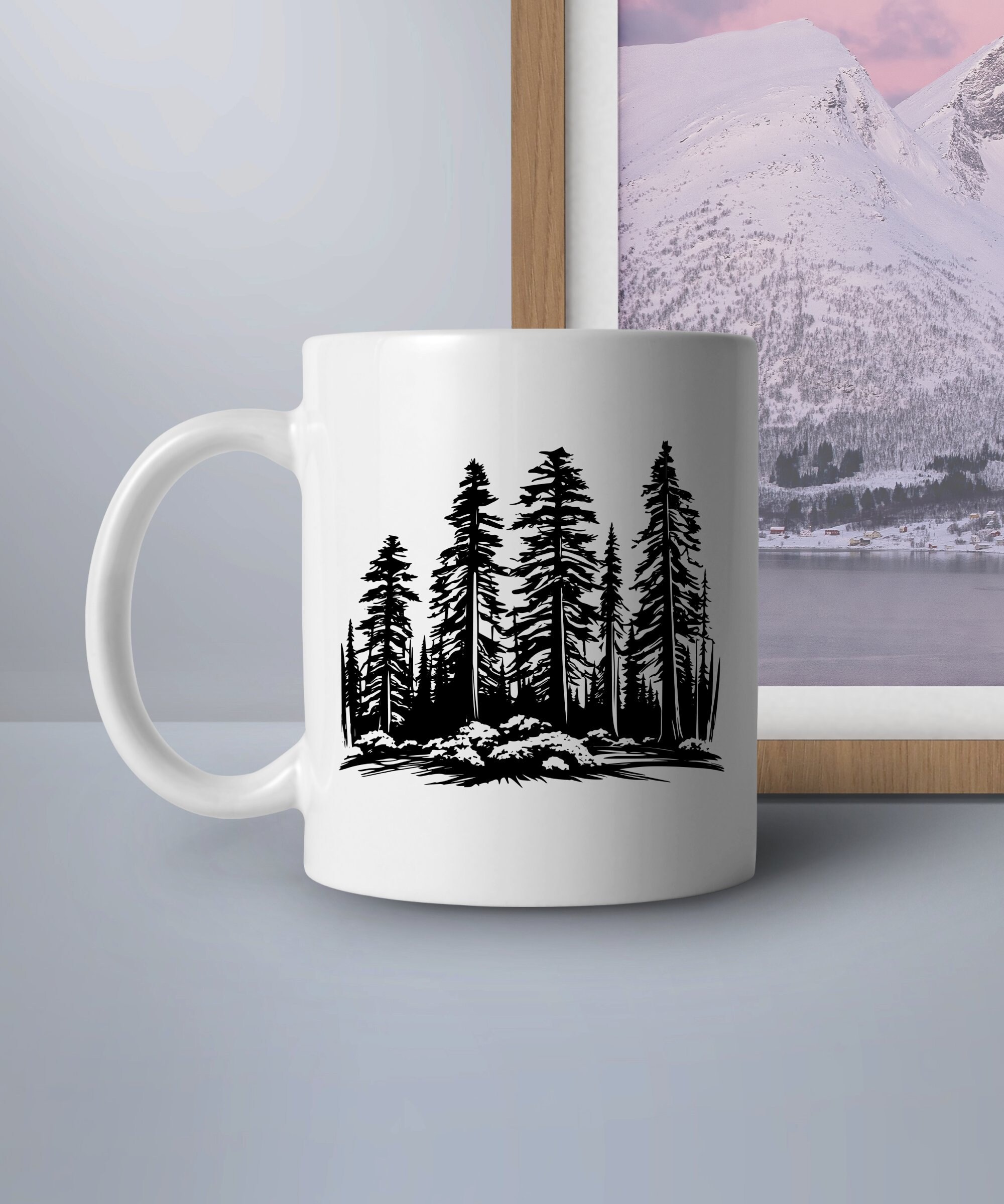 REDWOOD NATIONAL PARK Svg, Coastal Giant Trees Svg for Cricut, Redwood ...