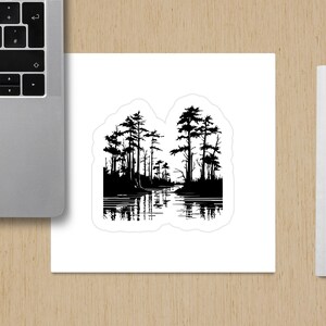 BALD CYPRESS TREE Svg, Swamp Cypress Tree Svg Files for Cricut, Wetland ...