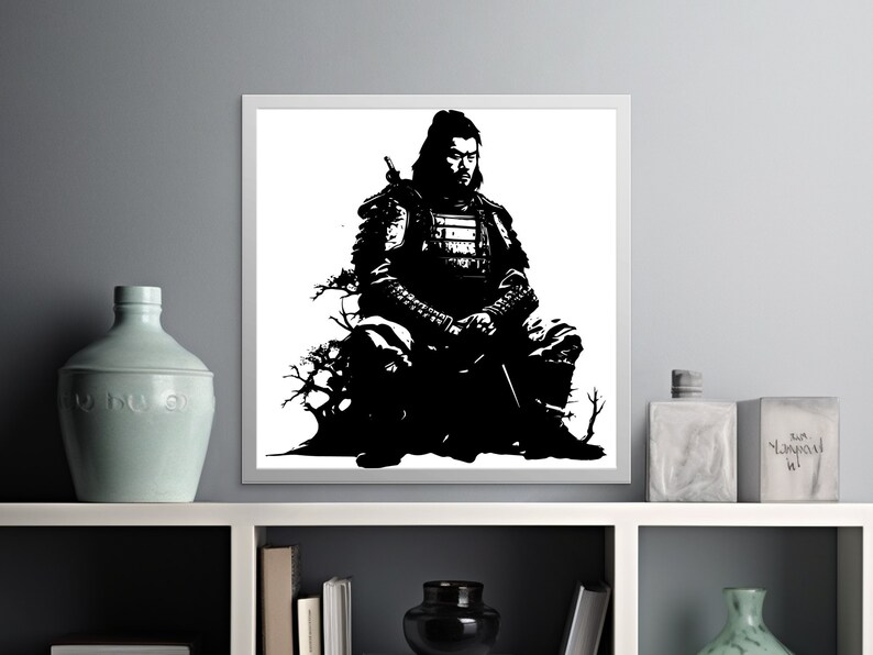 JAPANESE SHOGUN SVG, Japanese Samurai Svg Files for Cricut Japanese ...