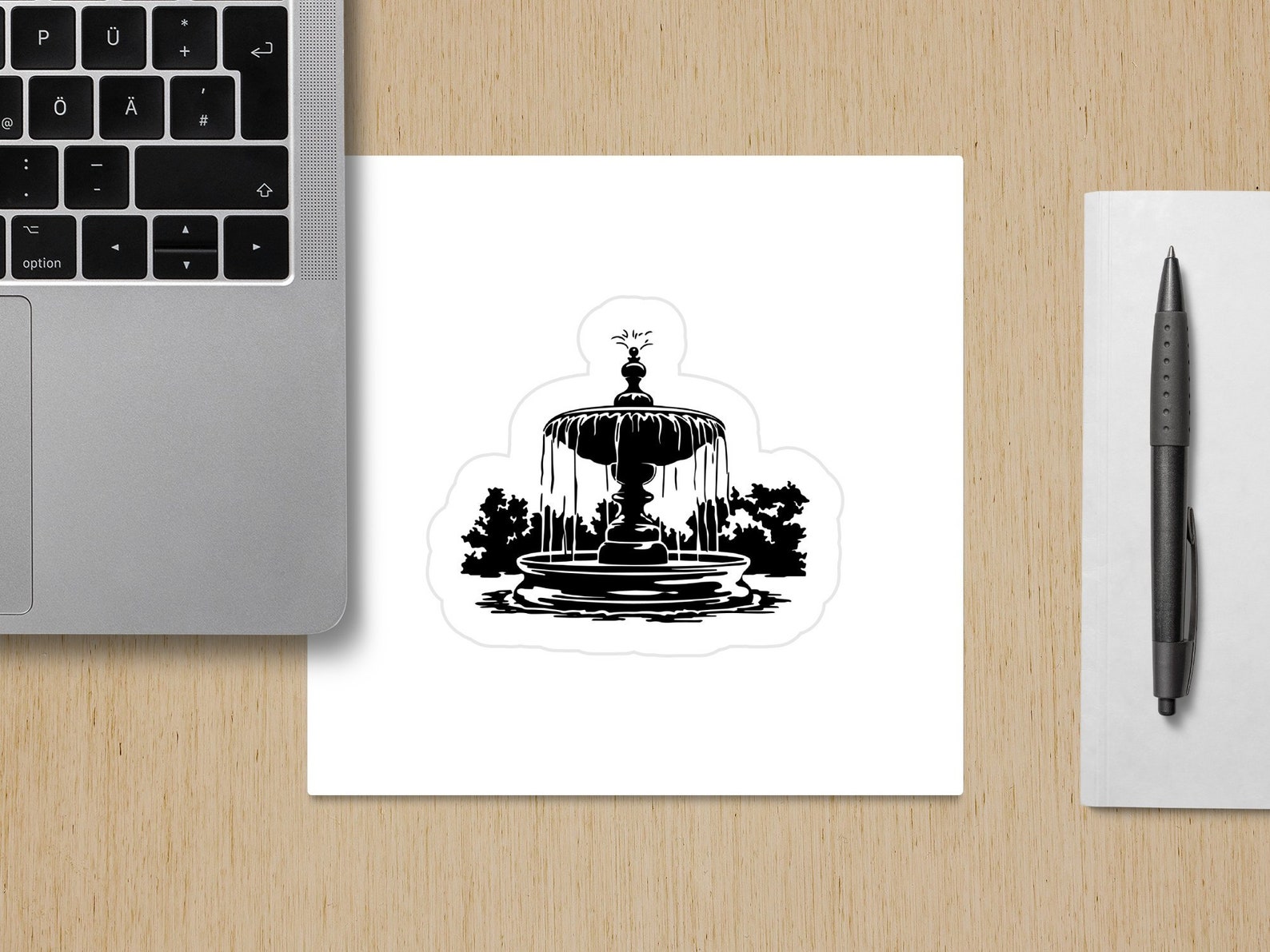 MEDIEVAL FOUNTAIN SVG, Stone Fountain Sculpture Svg Files for Cricut ...