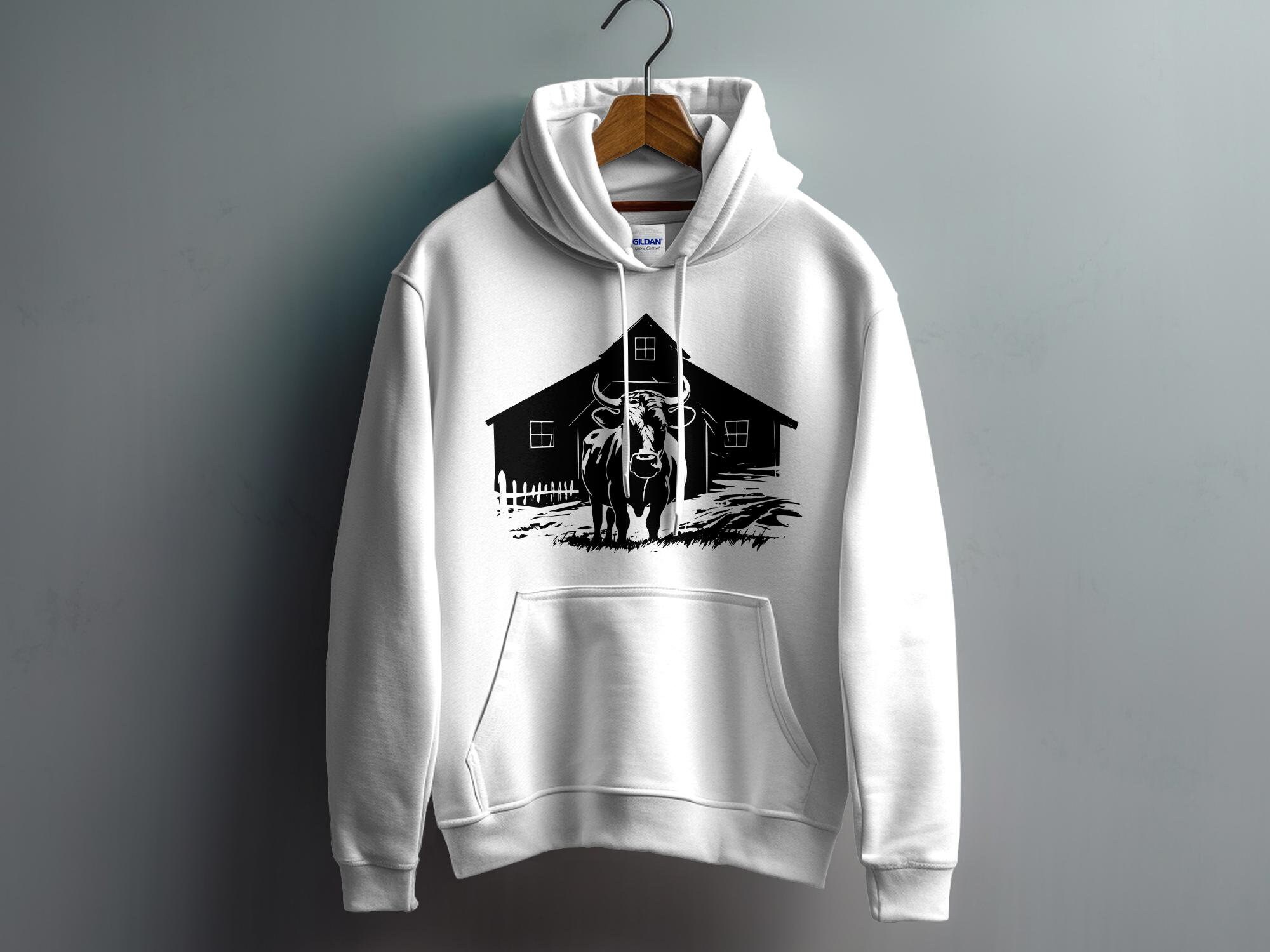 CATTLE BARN SVG, Bovine Ranch Svg Files for Cricut, Heifer Cow Clipart ...