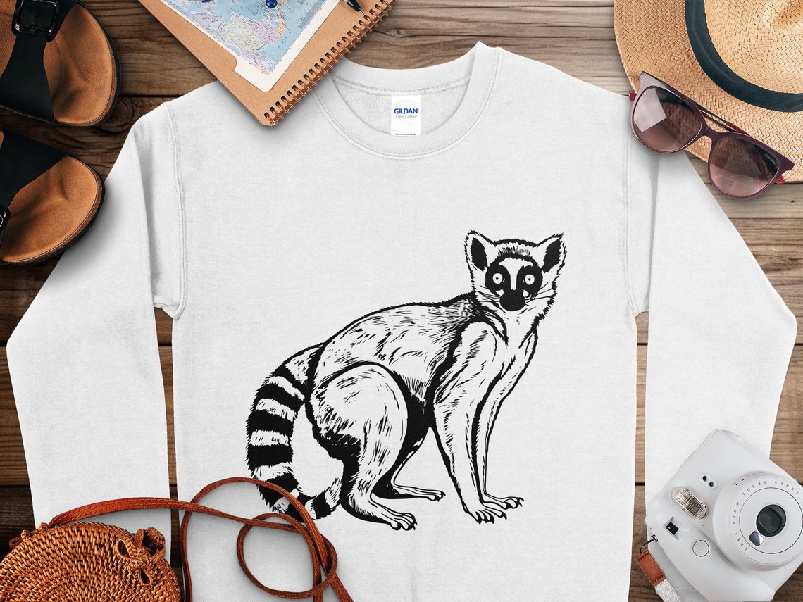 LEMUR SVG, LEMUR Svg Files for Cricut, Lemur Clipart, Lemur Laser Cut ...