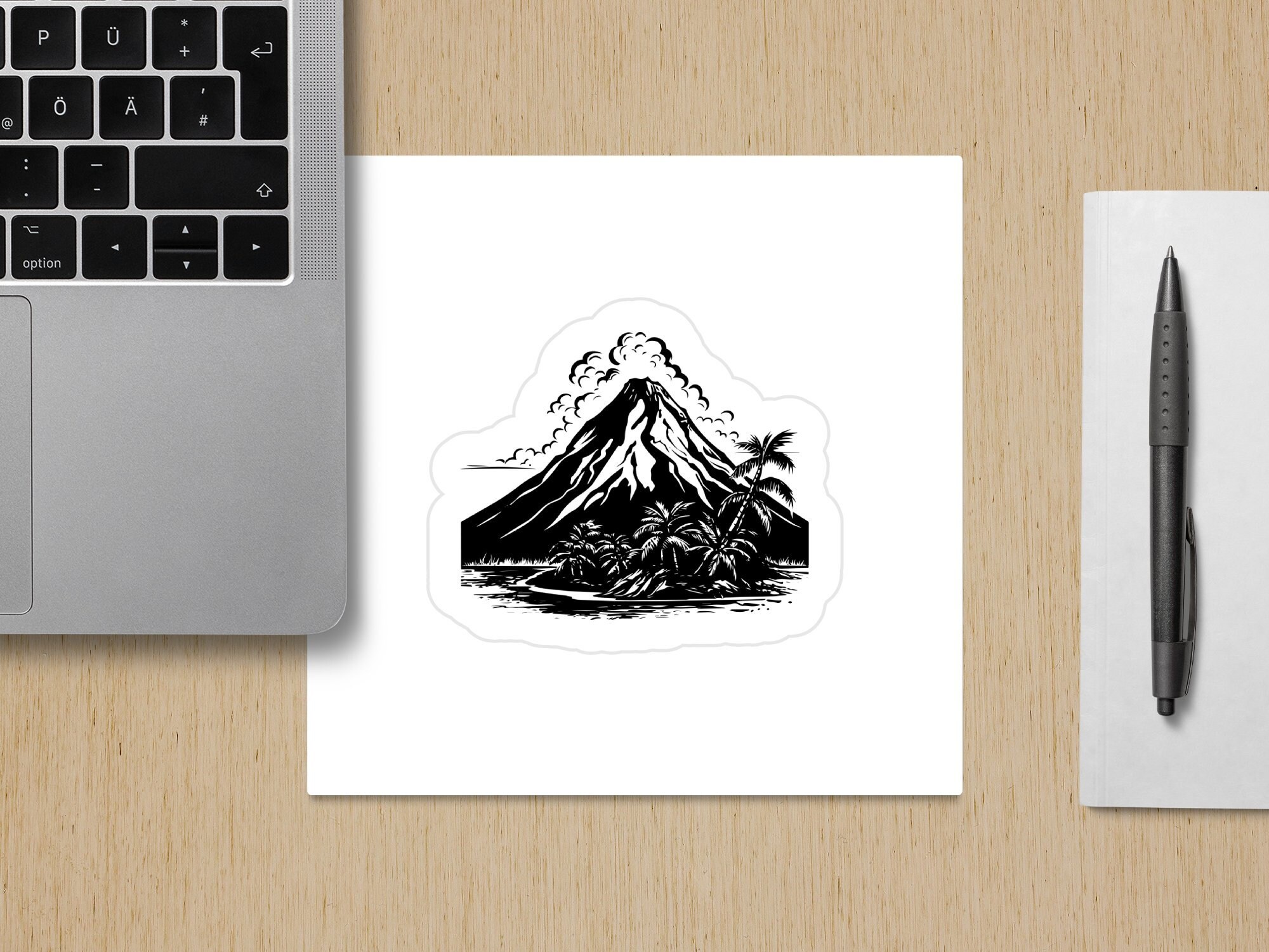 ARENAL VOLCANO SVG, Costa Rica Park Svg Files for Cricut, Volcano ...