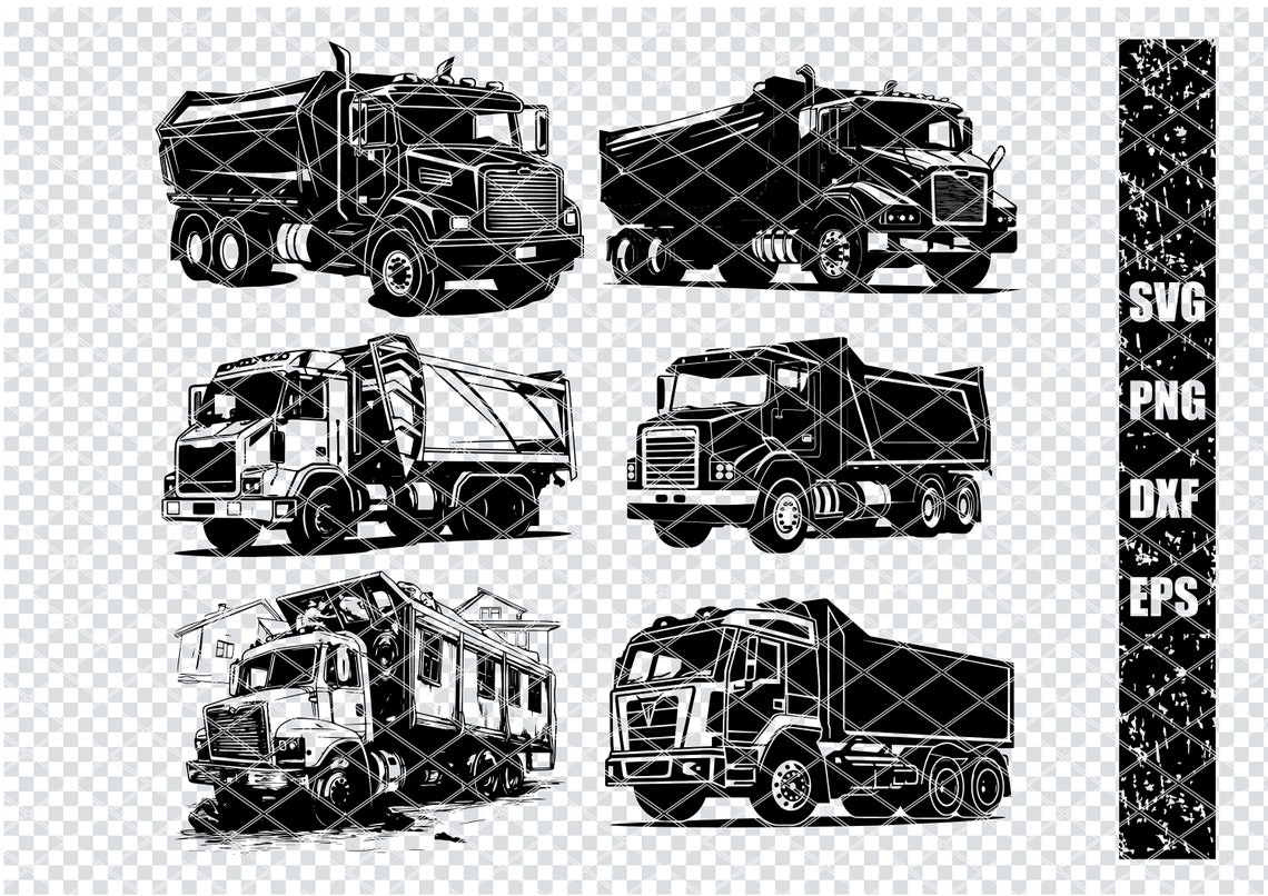 GARBAGE TRUCK SVG, Garbage Truck Svg Files for Cricut, Garbage Truck ...