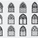 GOTHIC OGEE ARCH Svg, Medieval Ogee Arch Svg Files for Cricut, Gothic ...