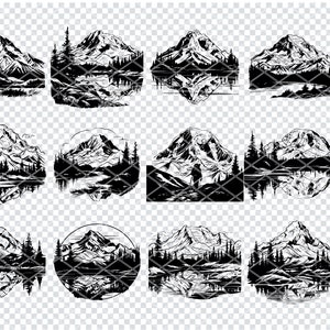 MOUNT MCKINLEY DENALI Svg, Mckinley Peak Alaska Svg Files for Cricut ...