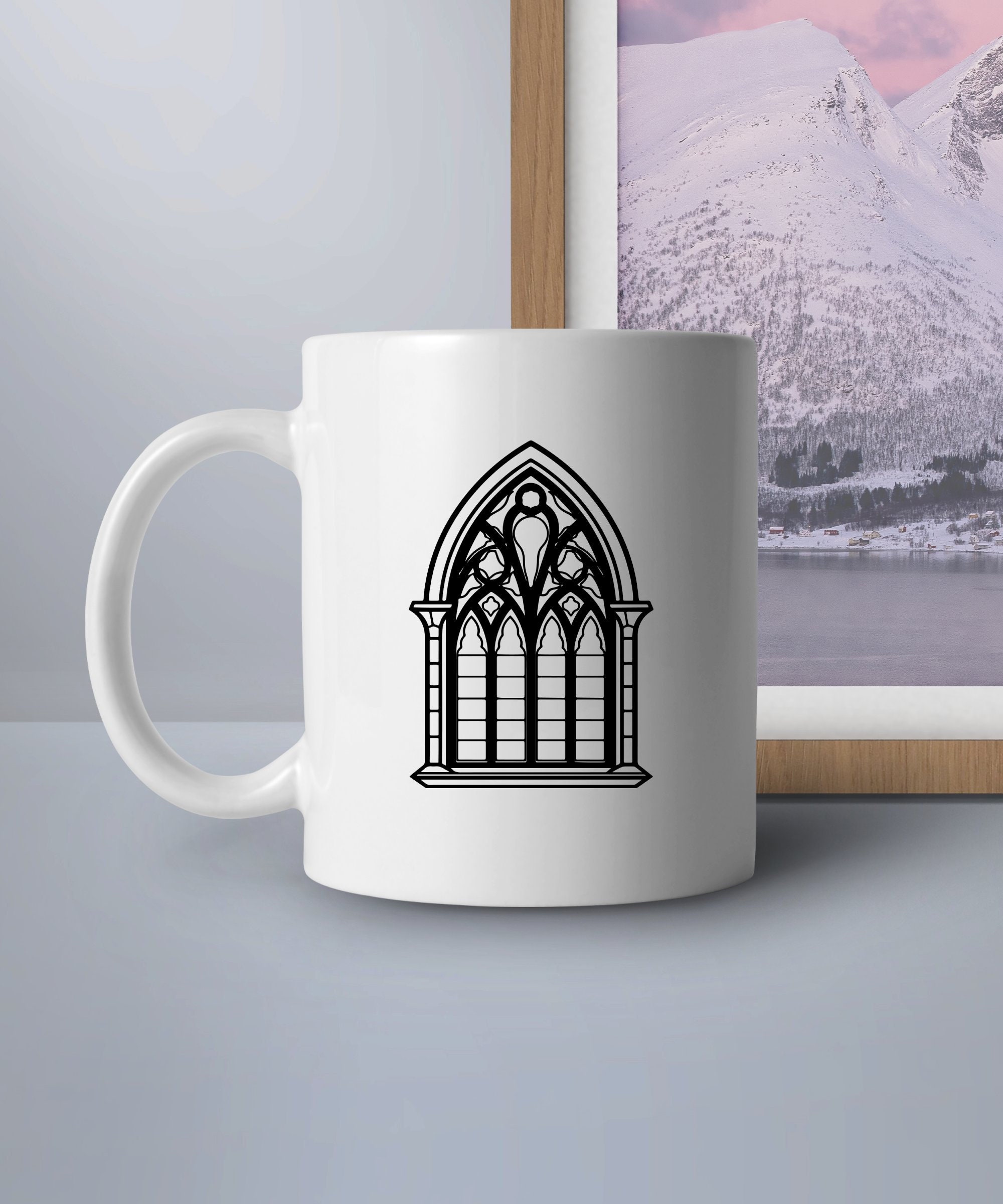 GOTHIC OGEE ARCH Svg, Medieval Ogee Arch Svg Files for Cricut, Gothic ...