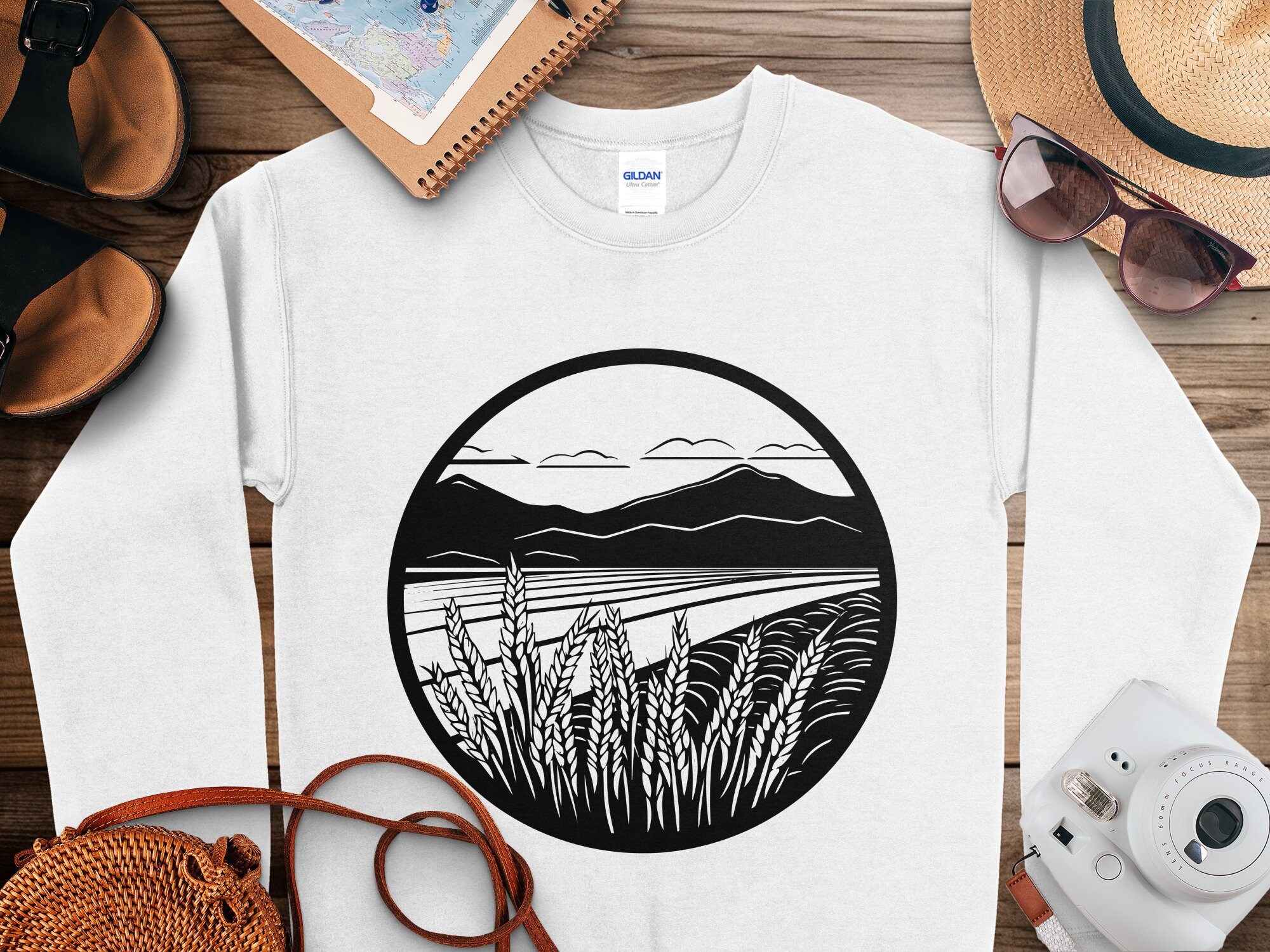 WHEAT SVG Bundle, GRAIN Svg Cut Files for Cricut, Wheat Clipart, Wheat ...