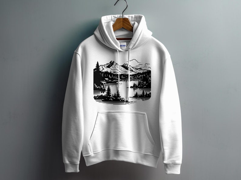 LAKE PLACID ADIRONDACK Svg, Adirondack Mountains Lake Landscape Svg ...