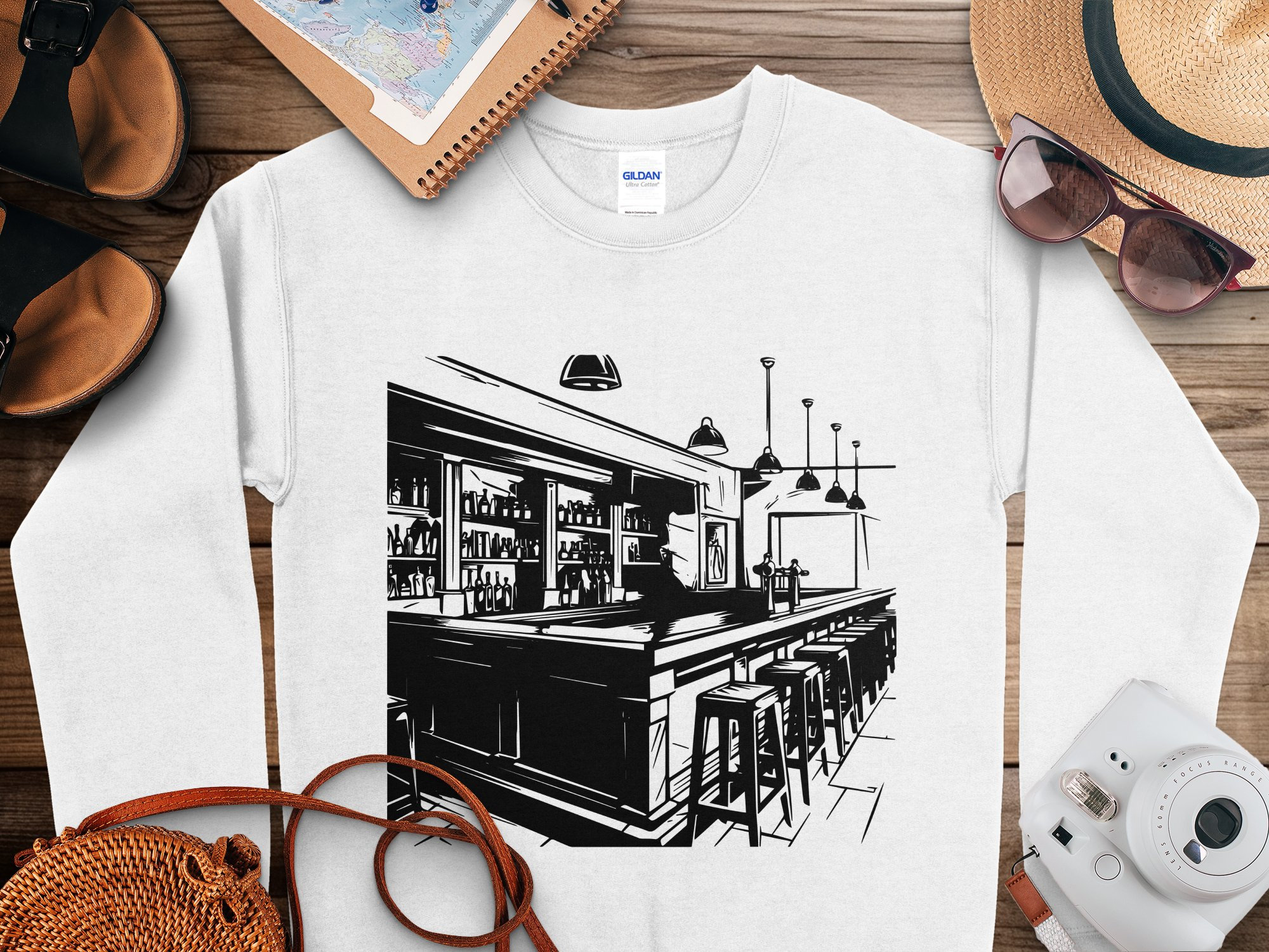 WINE BAR SVG, Brewery Svg Files for Cricut, Tavern Bar Clipart, Laser ...