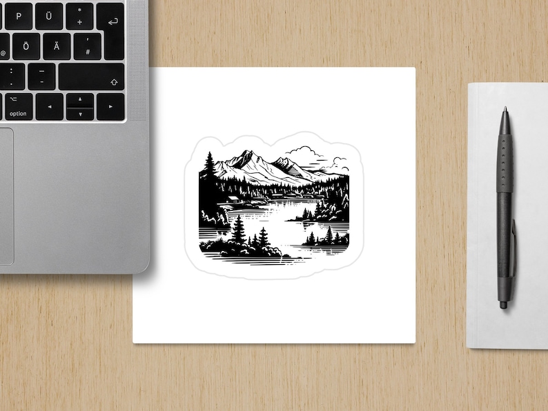 LAKE PLACID ADIRONDACK Svg, Adirondack Mountains Lake Landscape Svg ...