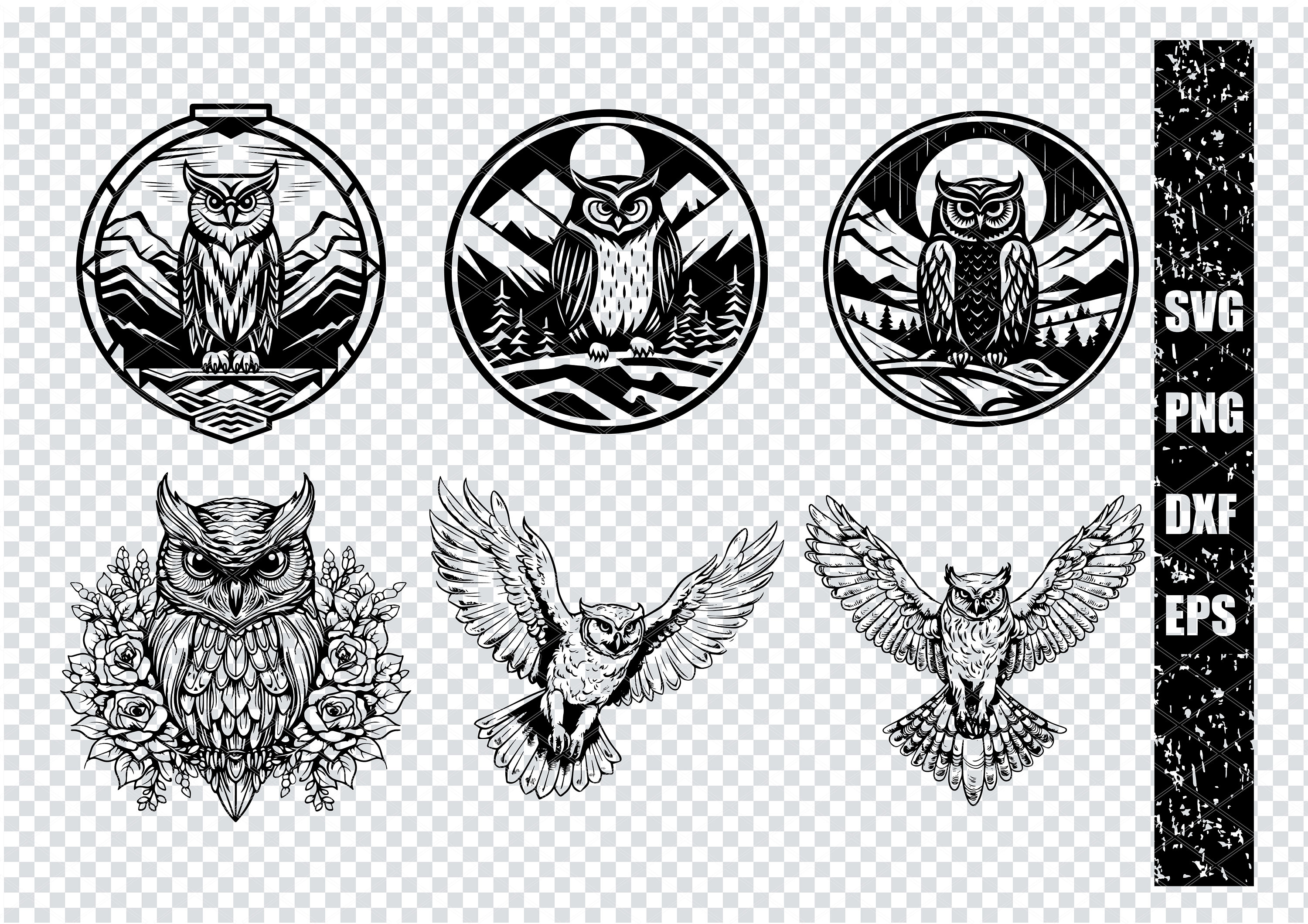 OWL SVG Bundle, OWL Clipart, Owl Svg Files for Cricut, Owl Svg Cut ...