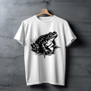 AMERICAN BULLFROG SVG, Amphibian Bullfrog Svg Files for Cricut, Pond ...