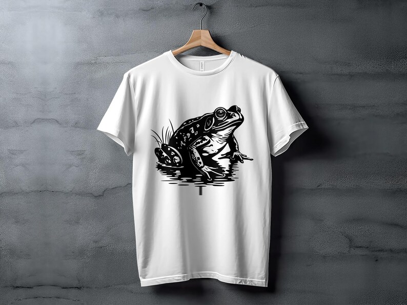 AMERICAN BULLFROG SVG, Amphibian Bullfrog Svg Files for Cricut, Pond ...