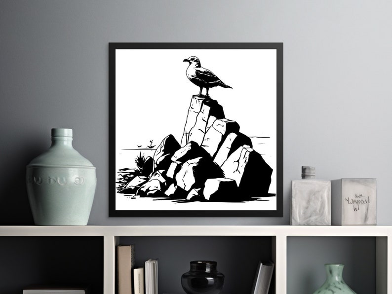 SEAGULL BIRD SVG, Sea Bird Svg Files for Cricut, Seagull Clipart ...