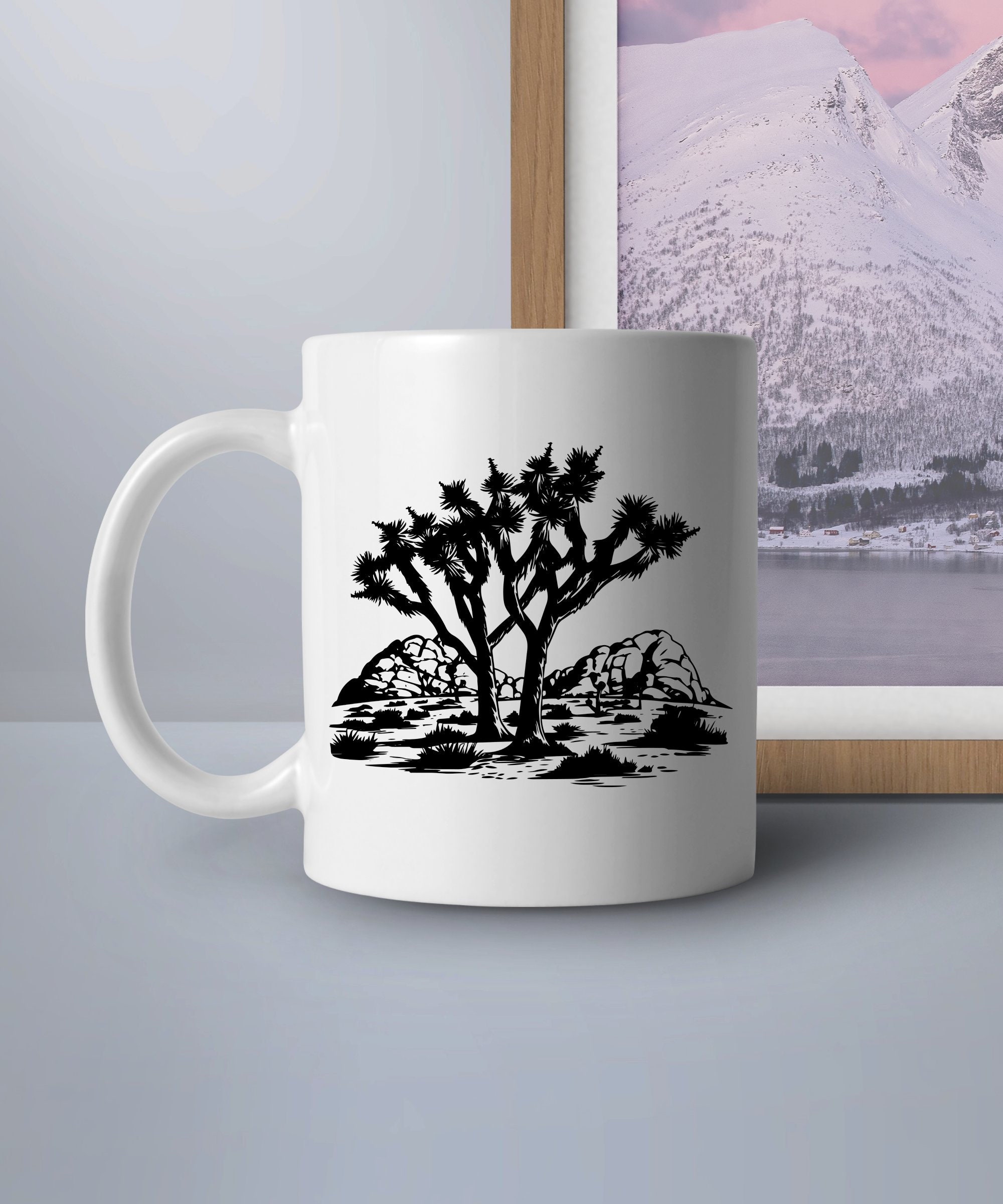 JOSHUA TREE National PARK Svg, Joshua Desert Tree Svg Files for Cricut ...