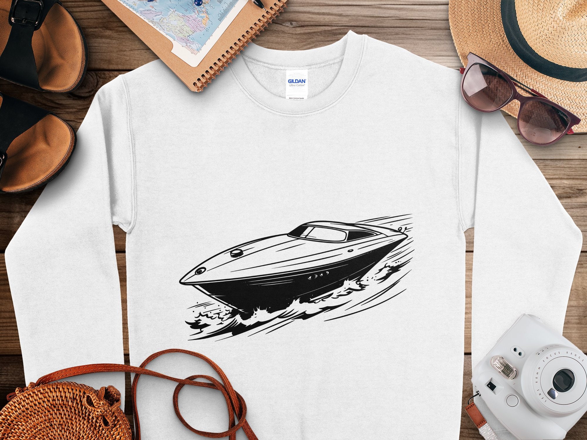 SPEEDBOAT POWERBOAT SVG, Speedboat Racing Svg Files for Cricut, Fishing ...