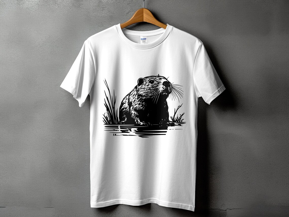 WILD BEAVER SVG, River Beaver Svg Files for Cricut, Mammal Beaver ...
