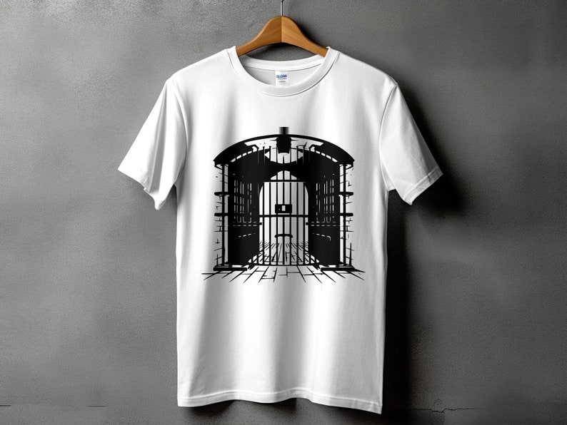PRISON JAIL CELL Svg, Dungeon Cell Svg Files for Cricut, Penitentiary ...