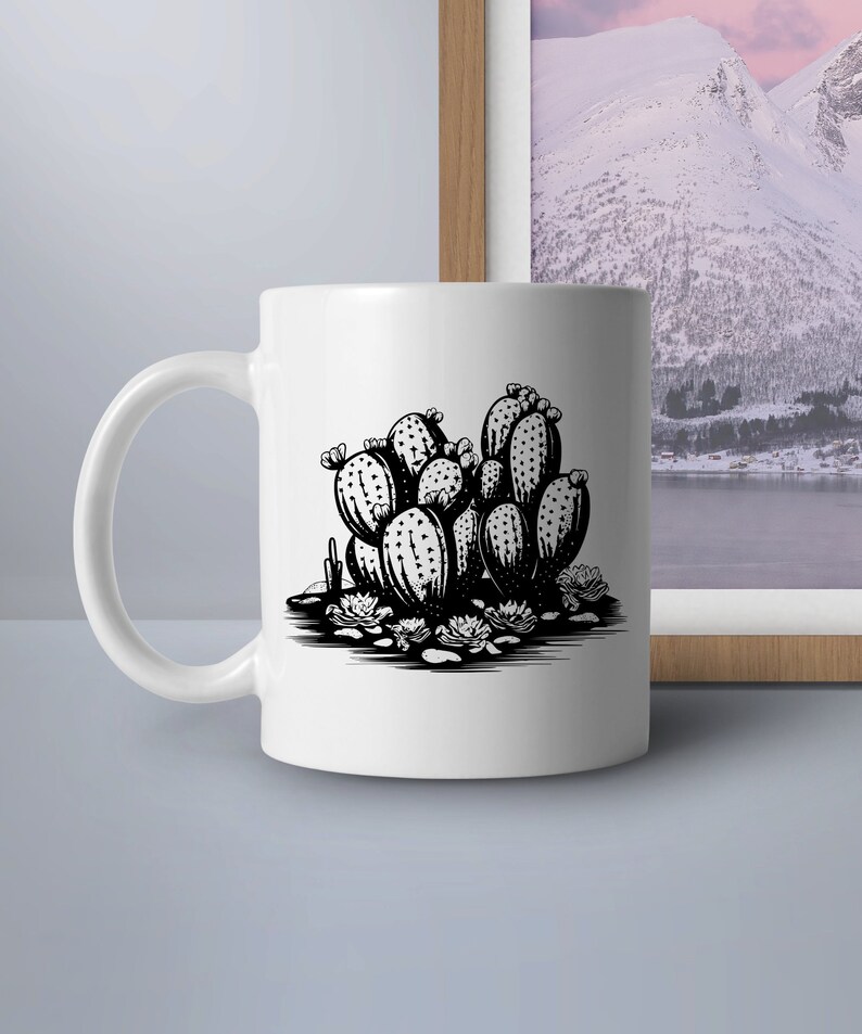 SAGUARO PRICKLY Pear CACTUS Svg, Barrel Cactus Svg Files for Cricut ...
