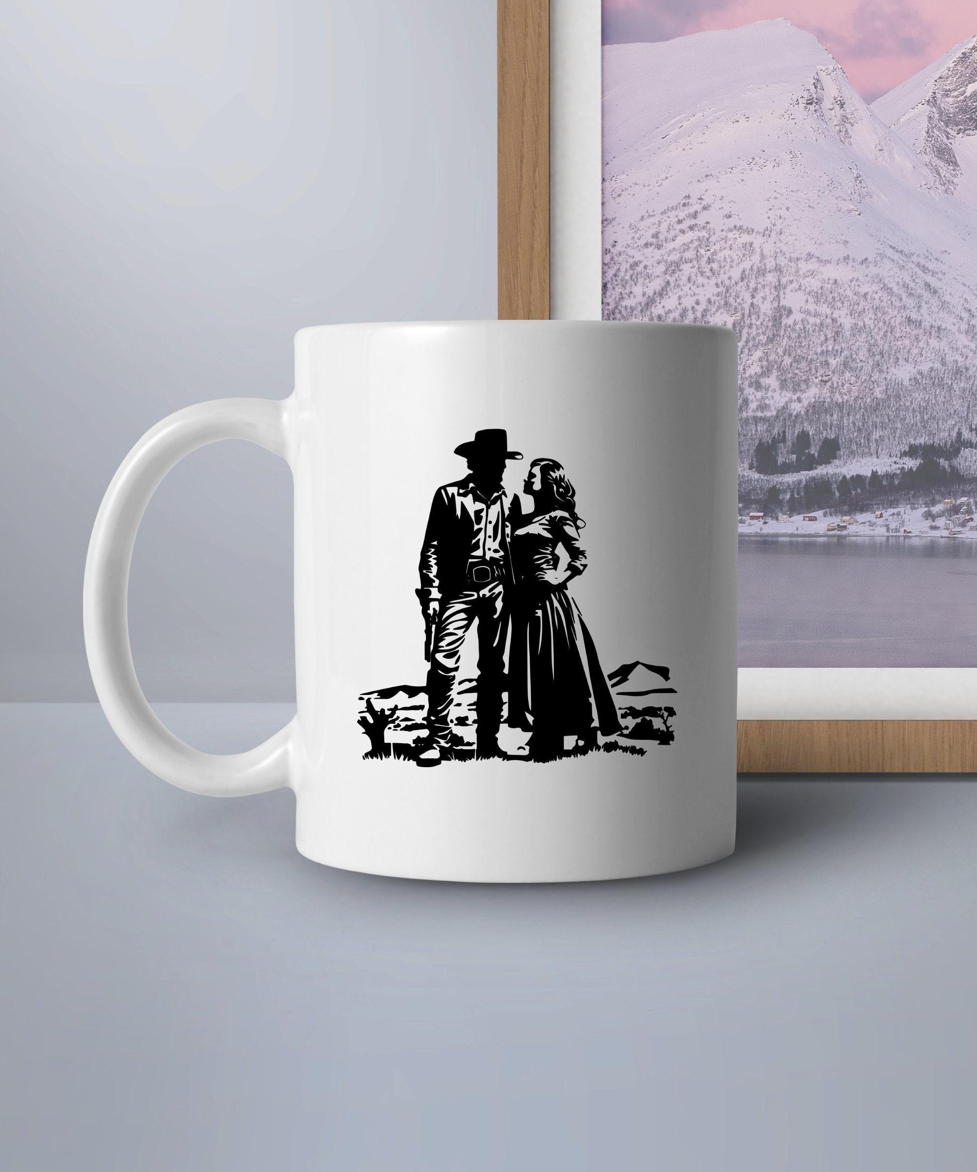 WILD WEST COUPLE Svg, Cowboy and Cowgirl Couple Svg Files for Cricut ...
