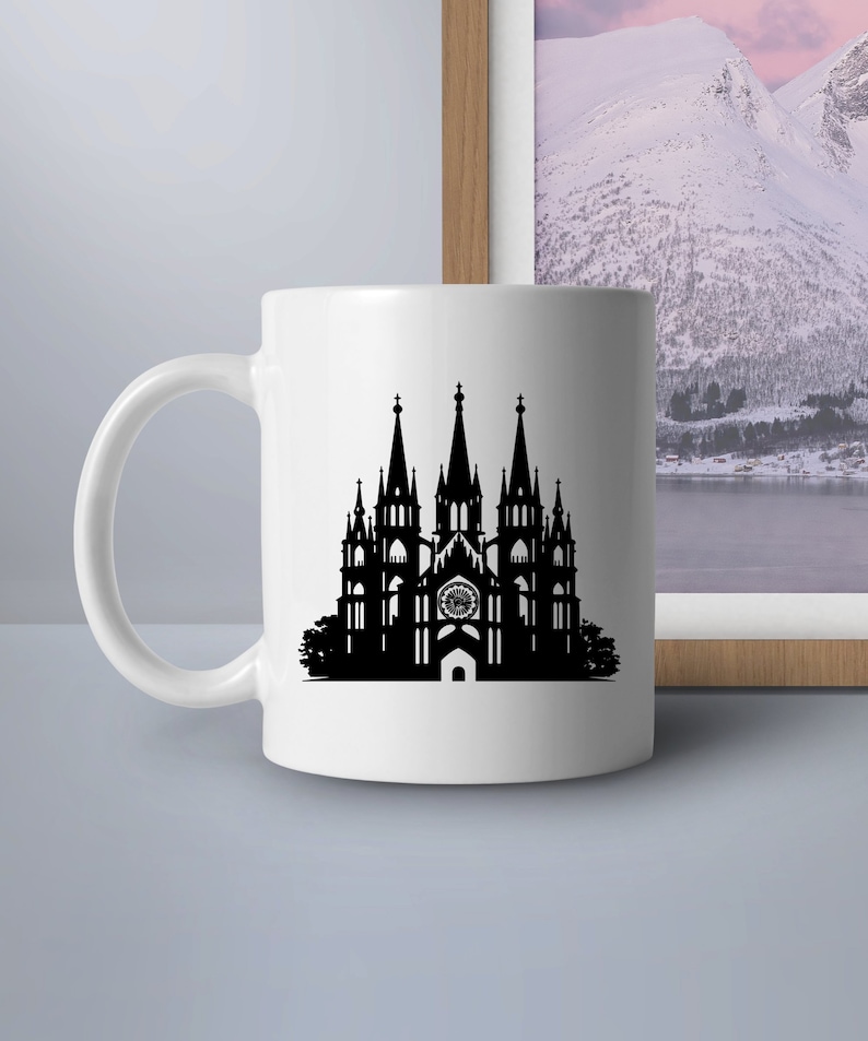 CHURCH CATHEDRAL SVG, Cathedral Svg Files for Cricut Worship Place ...