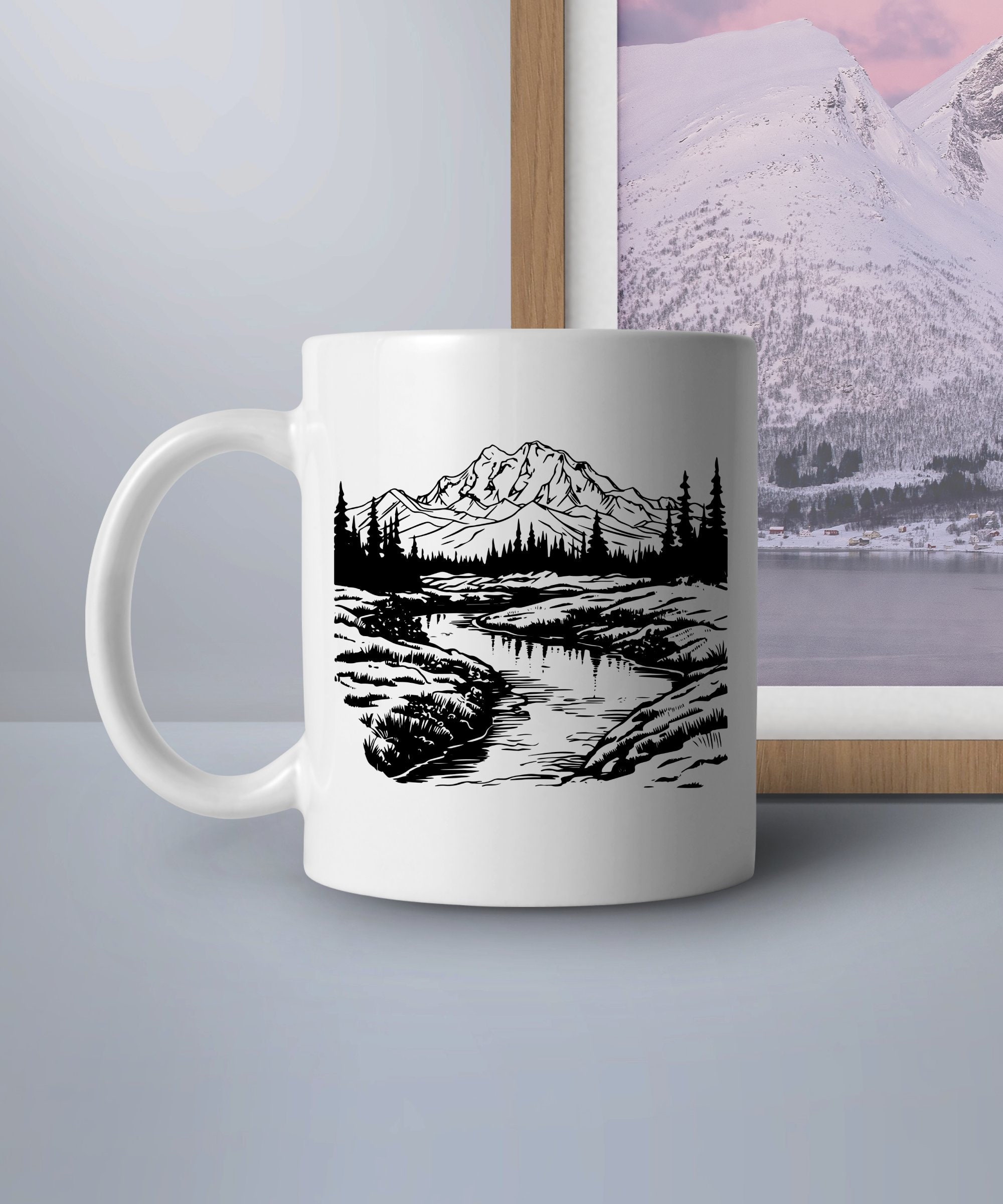 DENALI NATIONAL PARK Svg, Alaska Mount Mckinley Svg Files for Cricut ...