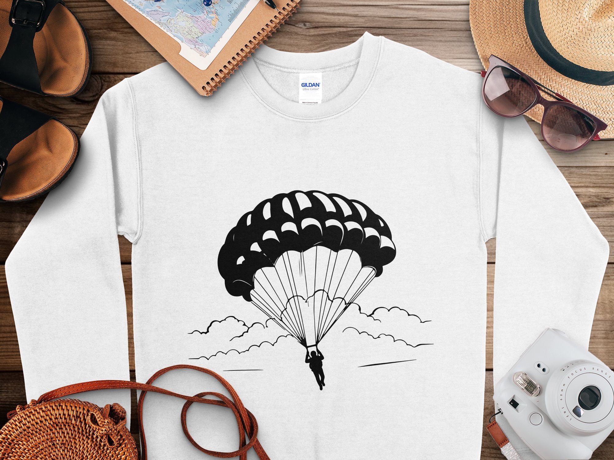 PARACHUTE SVG, Parachute Svg Files for Cricut, Parachute Clipart, Laser ...