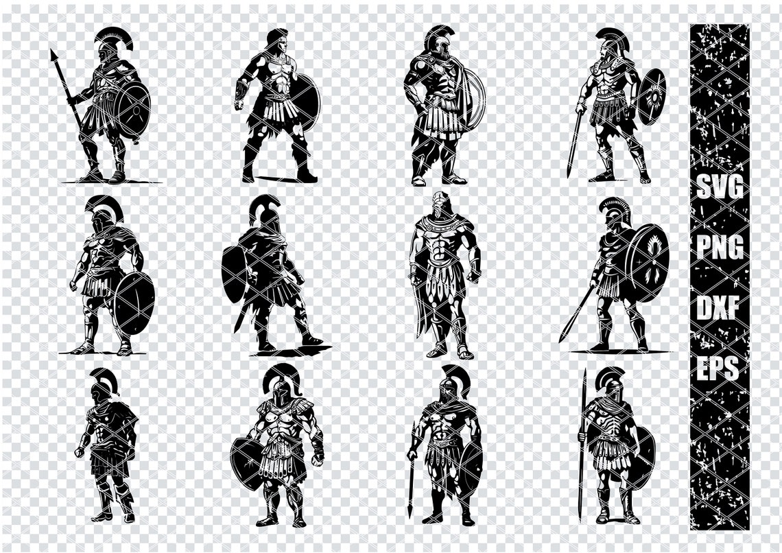 GLADIATOR FIGHTER SVG, Gladiator Fighter Svg Files for Cricut ...