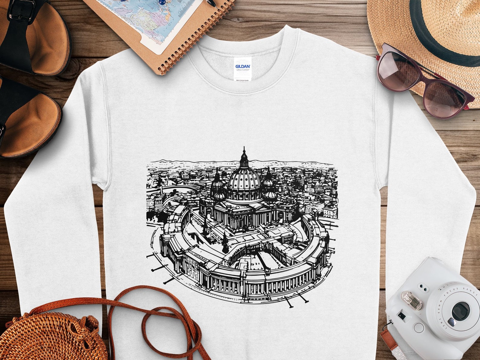 VATICAN CITY ROME Svg, Ancient Vatican Italy Svg Files for Cricut ...